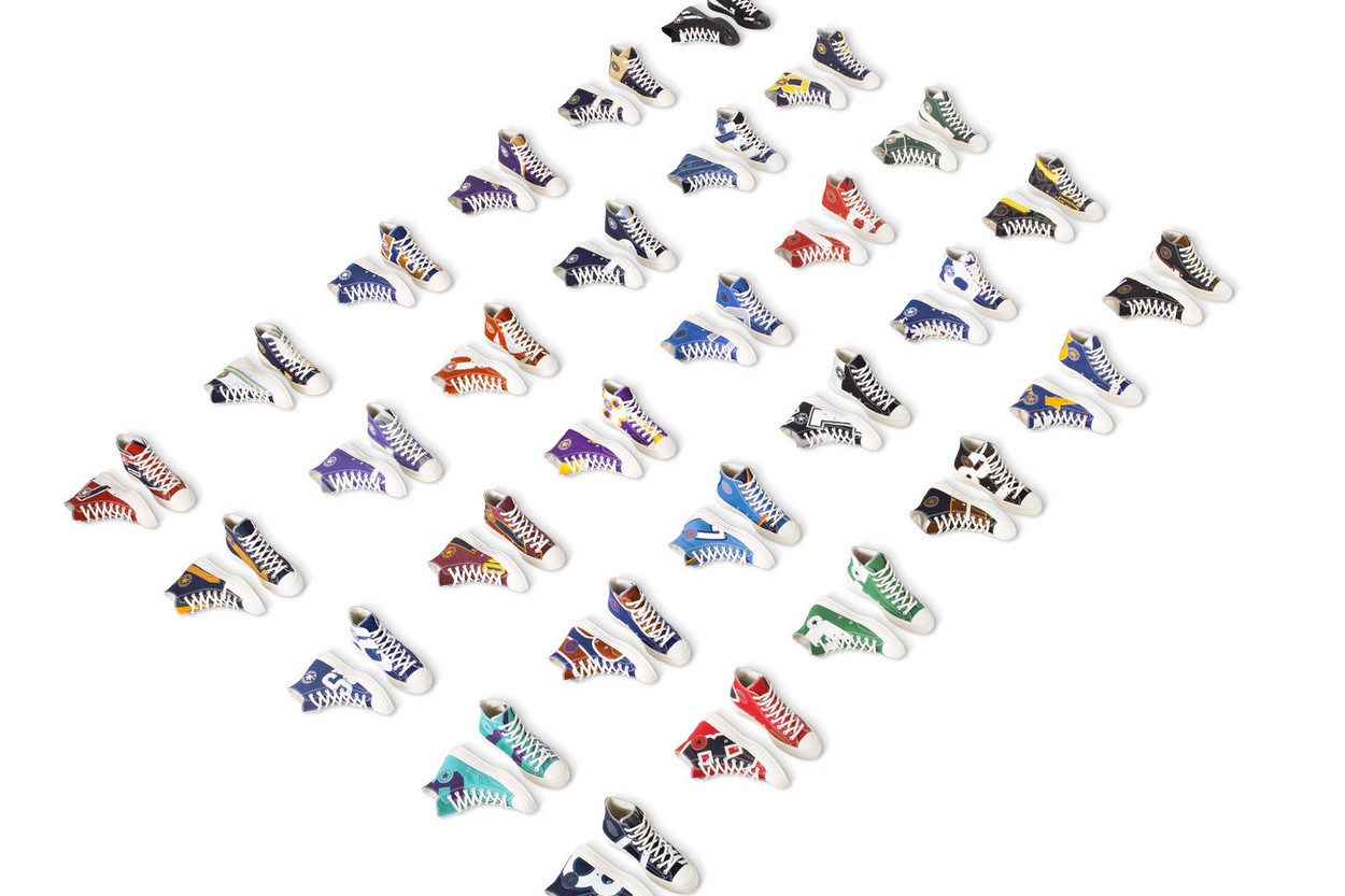 Converse présente la collection NBA Chuck Taylor All Star