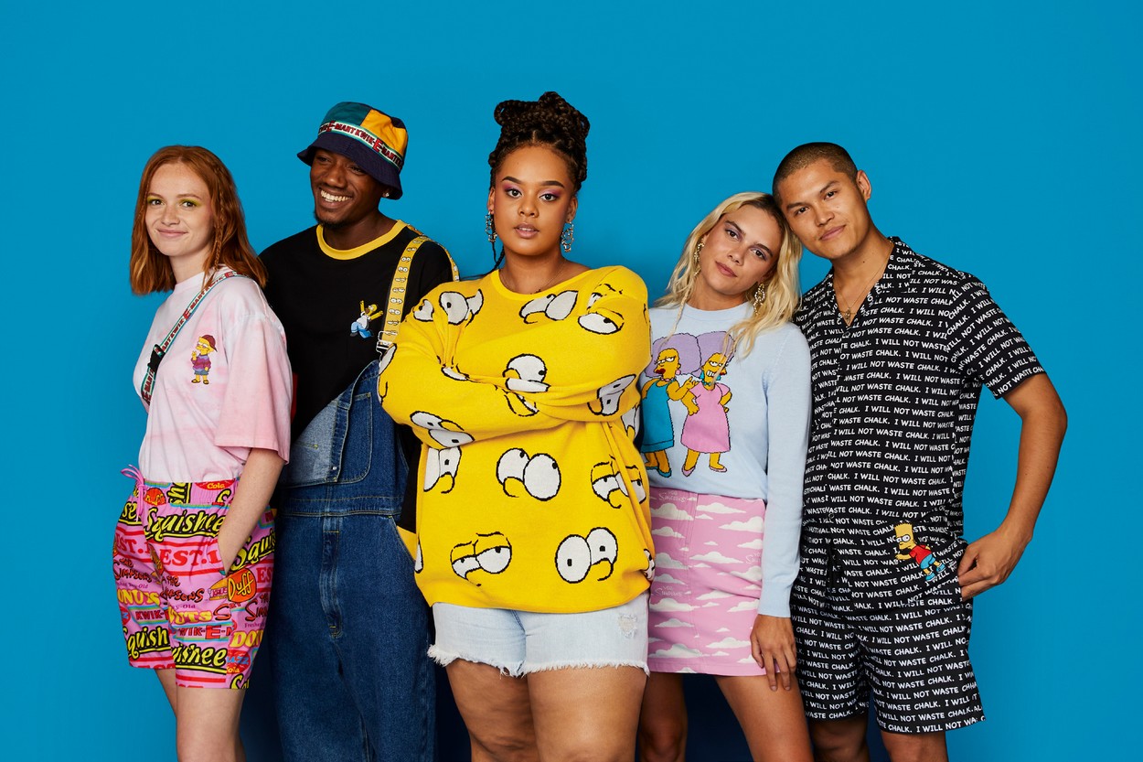 Collection ASOS x Les Simpsons | Viacomit