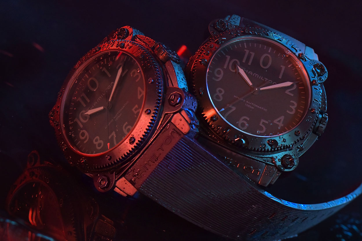 Hamilton dévoile l'édition limitée Khaki Navy BeLOWZERO Tenet inspirée ...