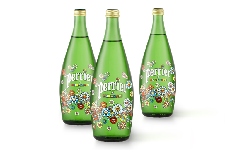 Perrier annonce une nouvelle collaboration avec Takashi Murakami | Viacomit