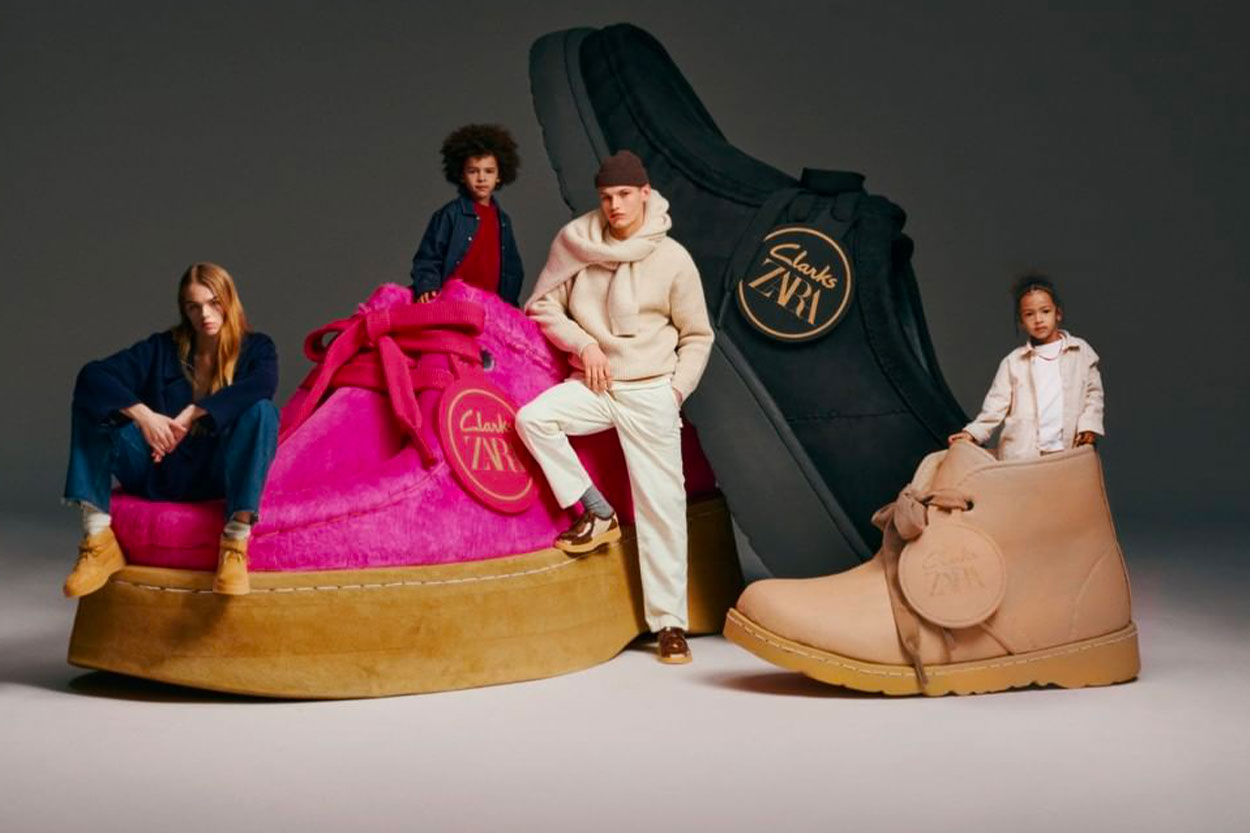Zara signe une collaboration avec la célèbre marque Clarks | Viacomit