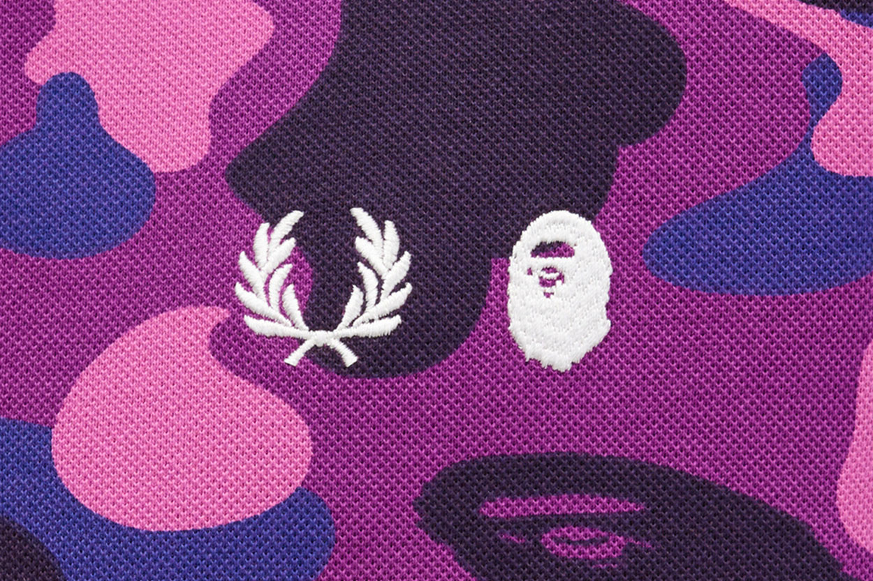 Nouvelle collaboration Fred Perry x A Bathing Ape | Viacomit