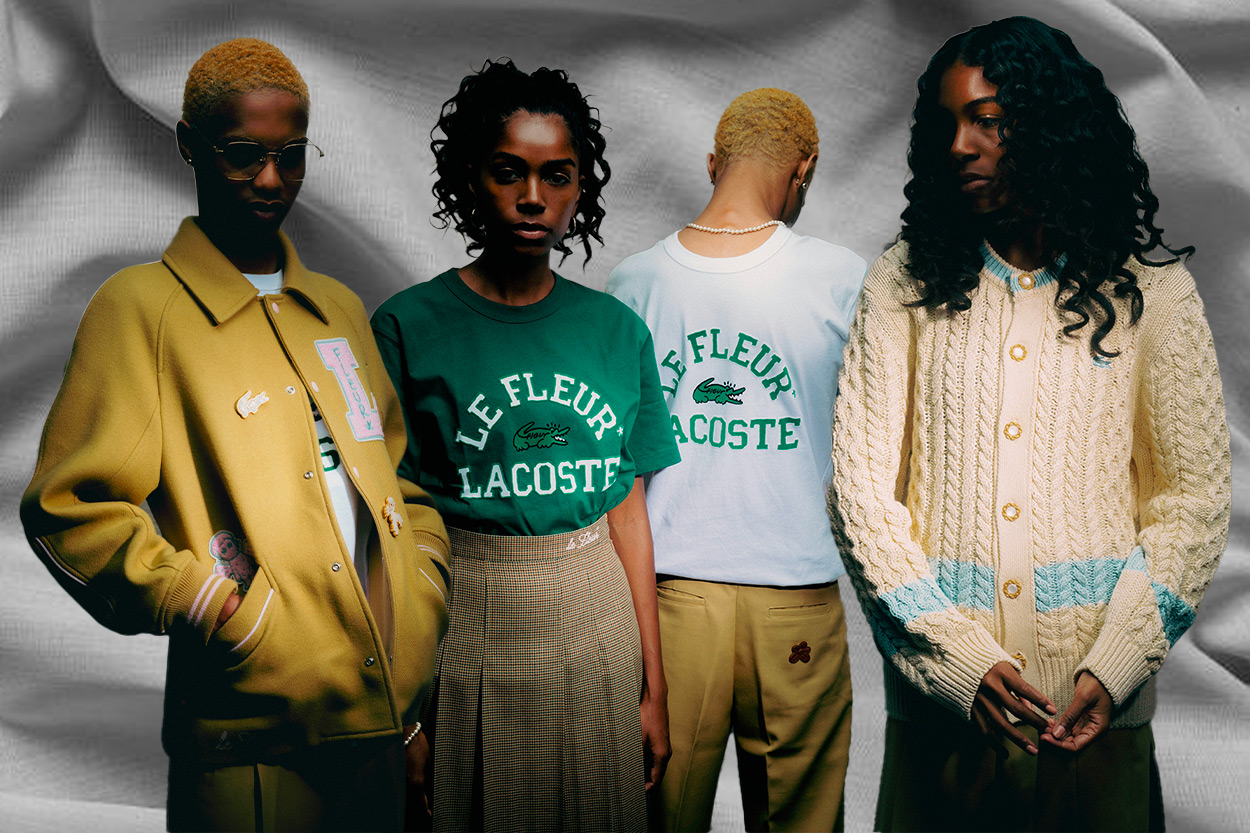 LACOSTE et le FLEUR* s’associent pour une nouvelle collection | Viacomit