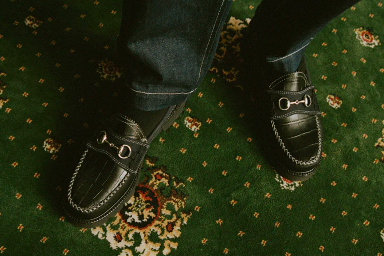 (Français) Nicholas Daley apporte une touche haut de gamme au mocassin ...