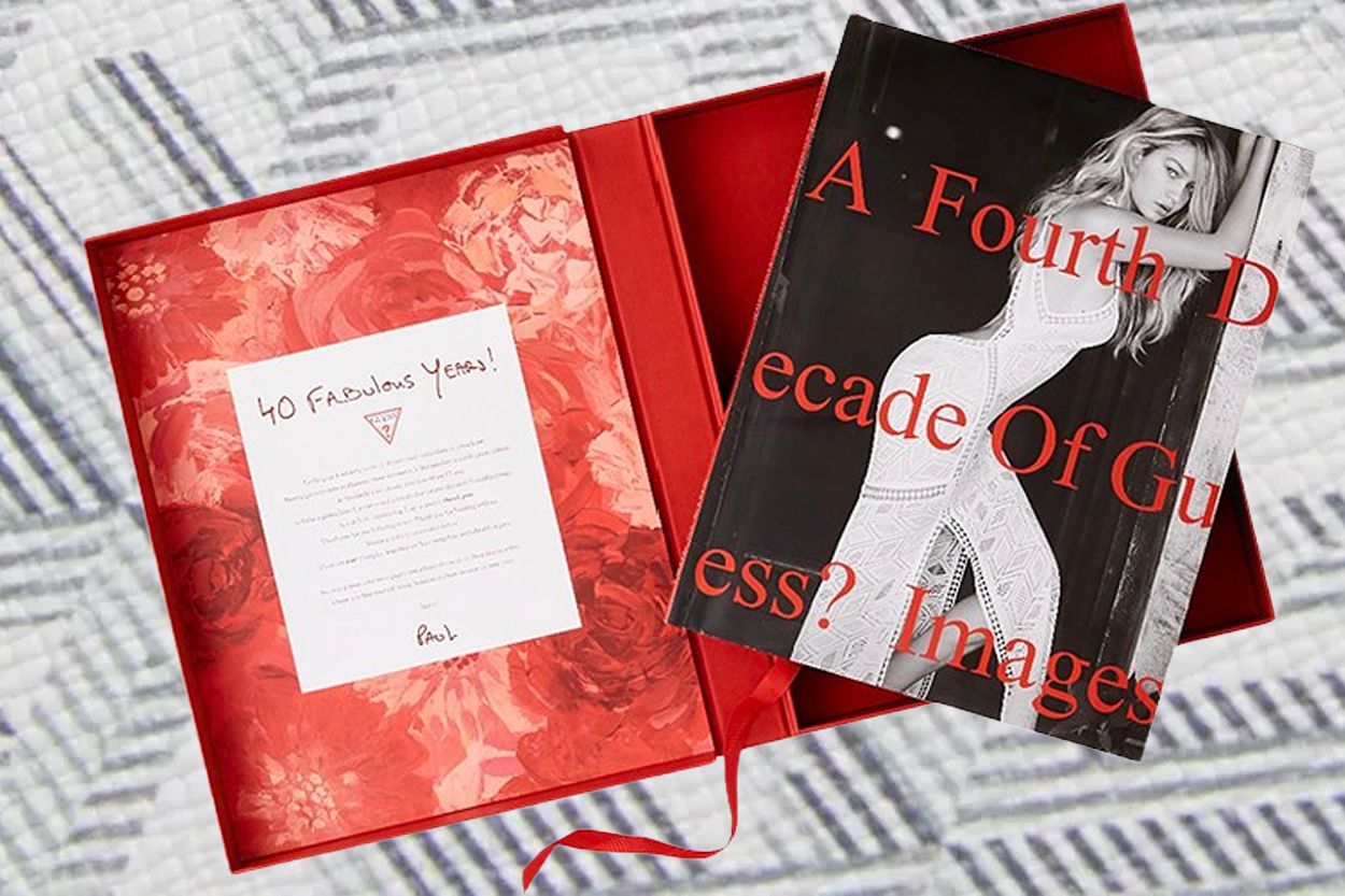 Guess lance son livre "A Fourth Decade of Guess Images" | Viacomit