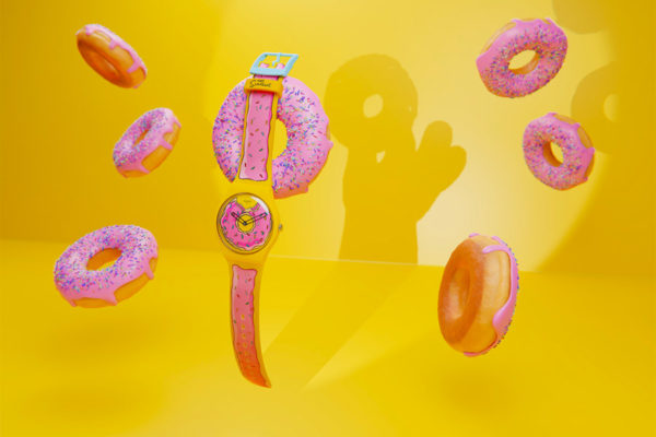 Swatch et The Simpsons lancent leur collaboration sur le thème "Seconds ...