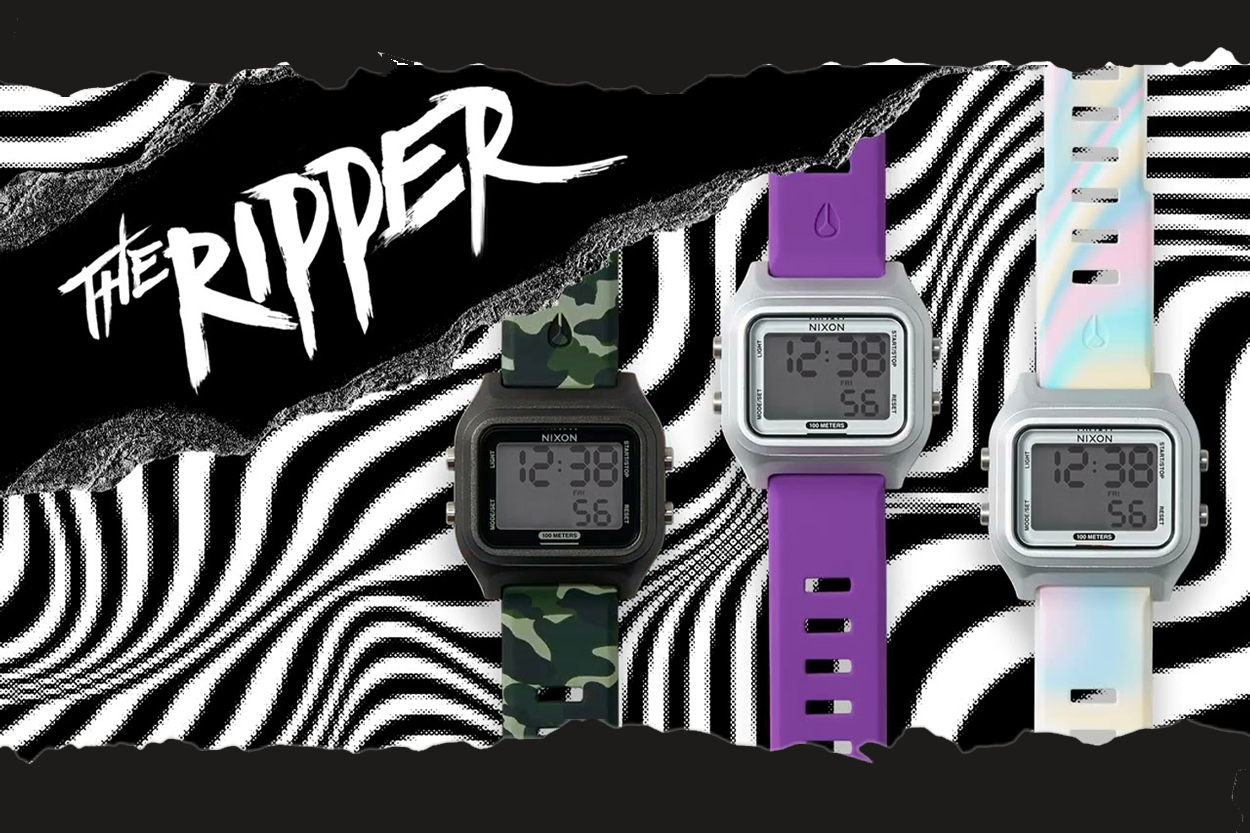 Nixon dévoile un tout nouveau modèle de montre, The Ripper | Viacomit