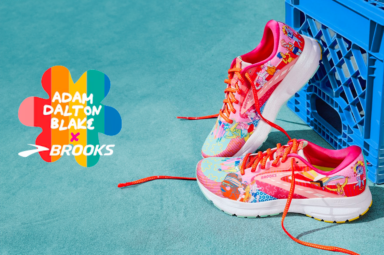 Collection Brooks Artists Series Trace 3 "Run Proud" x Adam Dalton ...