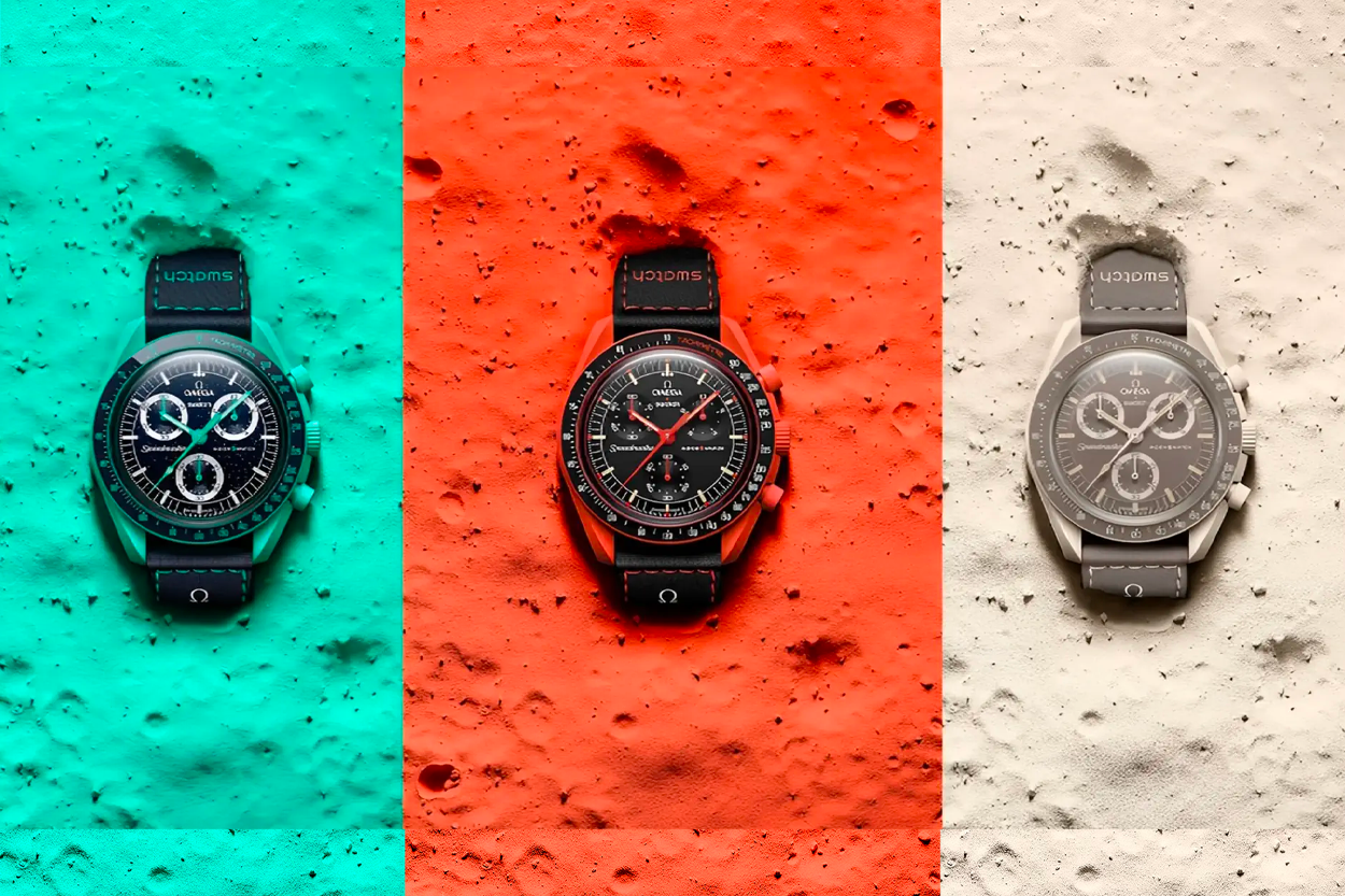 Omega x Swatch dévoile trois nouvelles Bioceramic MoonSwatch inspirées ...