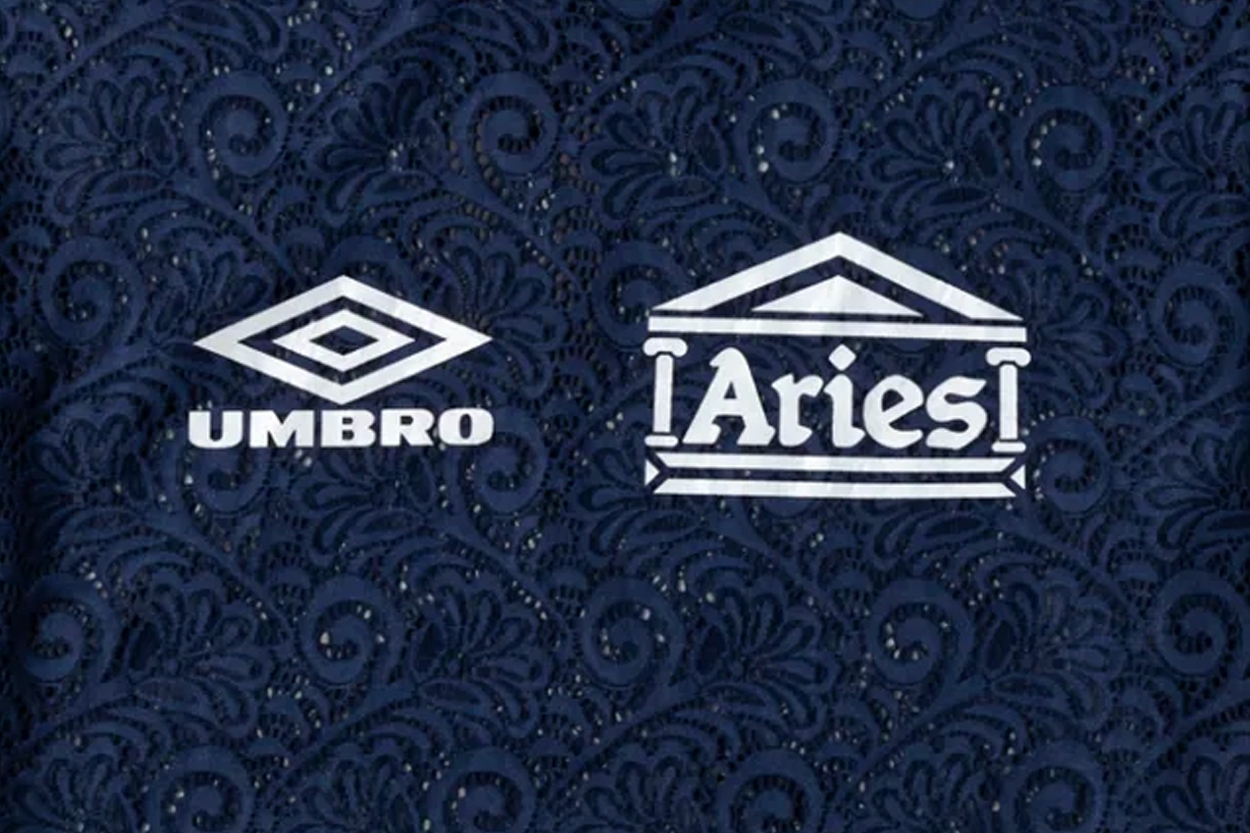 Umbro célèbre son 100ème anniversaire avec une nouvelle collaboration avec Aries | Viacomit