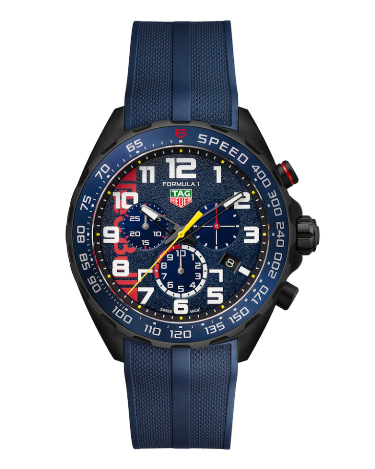 Découvre l'édition limitée TAG Heuer Formula 1 Chronograph x Oracle Red ...